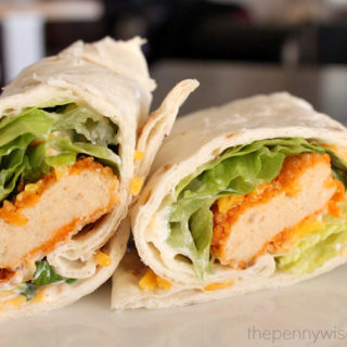 Spicy Chicken Wraps with Tyson Chicken Nuggets – The PennyWiseMama