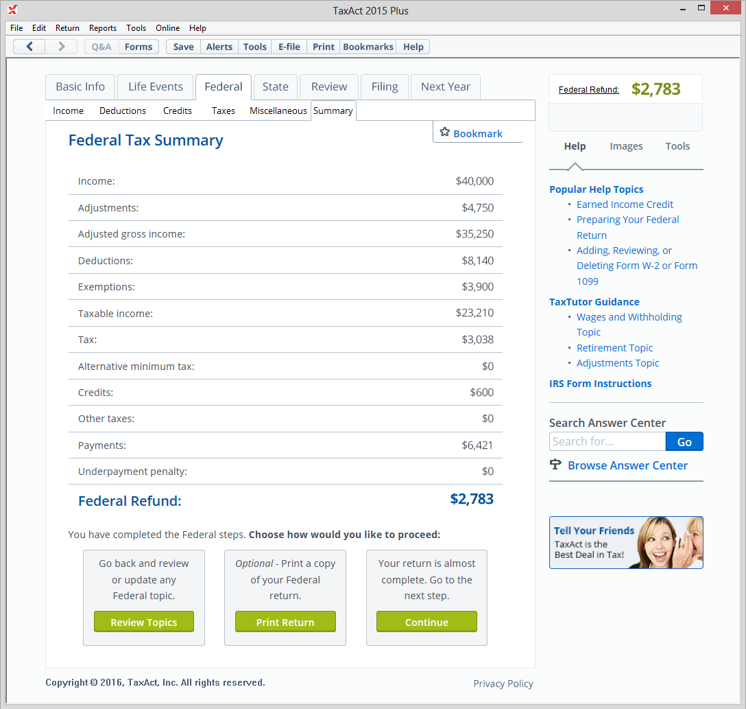 Last Minute Tax Filing with TaxAct – The PennyWiseMama