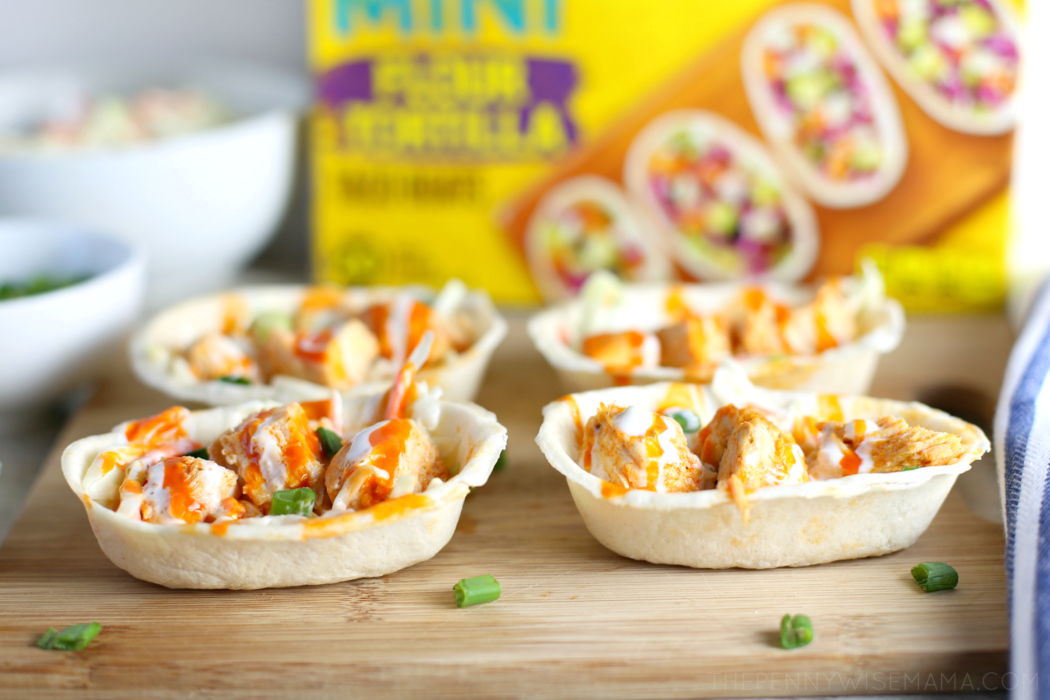 Slow Cooker Buffalo Chicken Mini Taco Boats – The PennyWiseMama