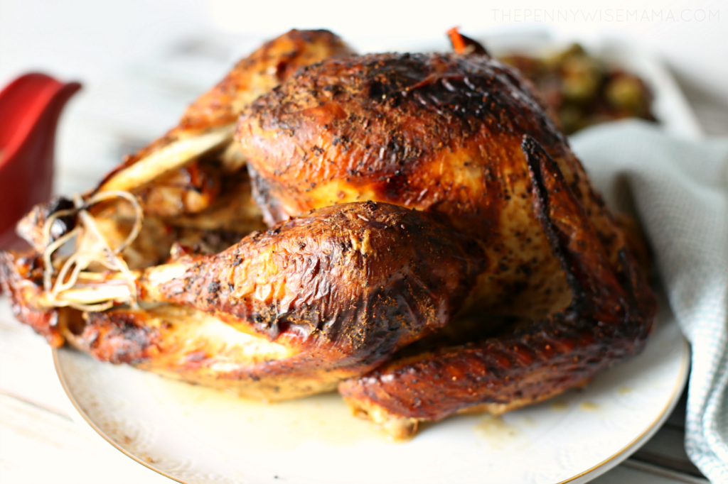 Roasted Turkey & Maple Bacon Brussels Sprouts – The PennyWiseMama