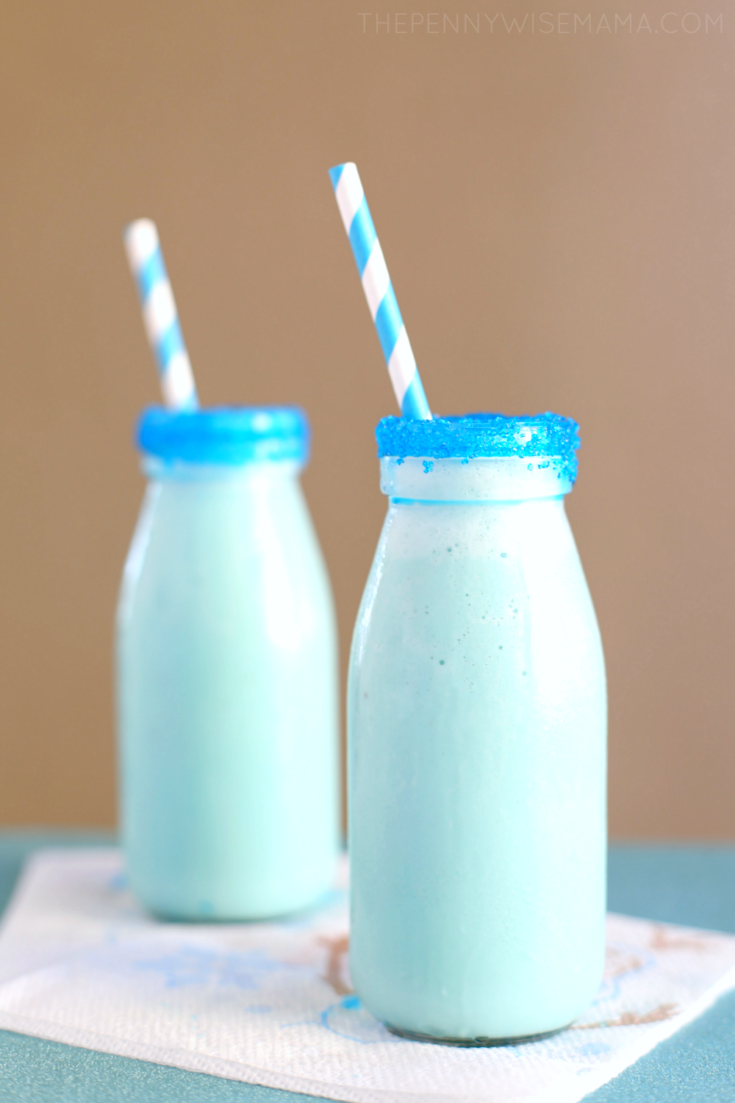 Disney Frozen Blue Smoothie – The PennyWiseMama