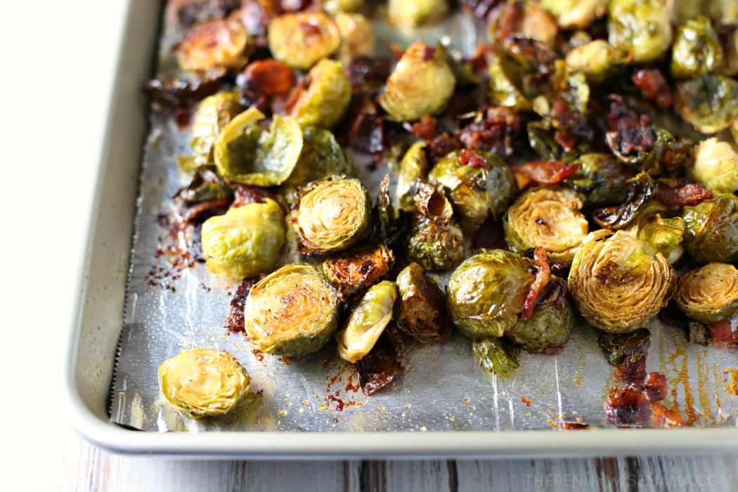 Roasted Turkey & Maple Bacon Brussels Sprouts – The PennyWiseMama