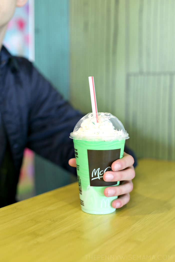 It’s Shamrock Season! Enjoy New McCafe Chocolate Shamrock Shake – The ...