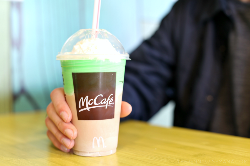 It’s Shamrock Season! Enjoy New McCafe Chocolate Shamrock Shake – The ...