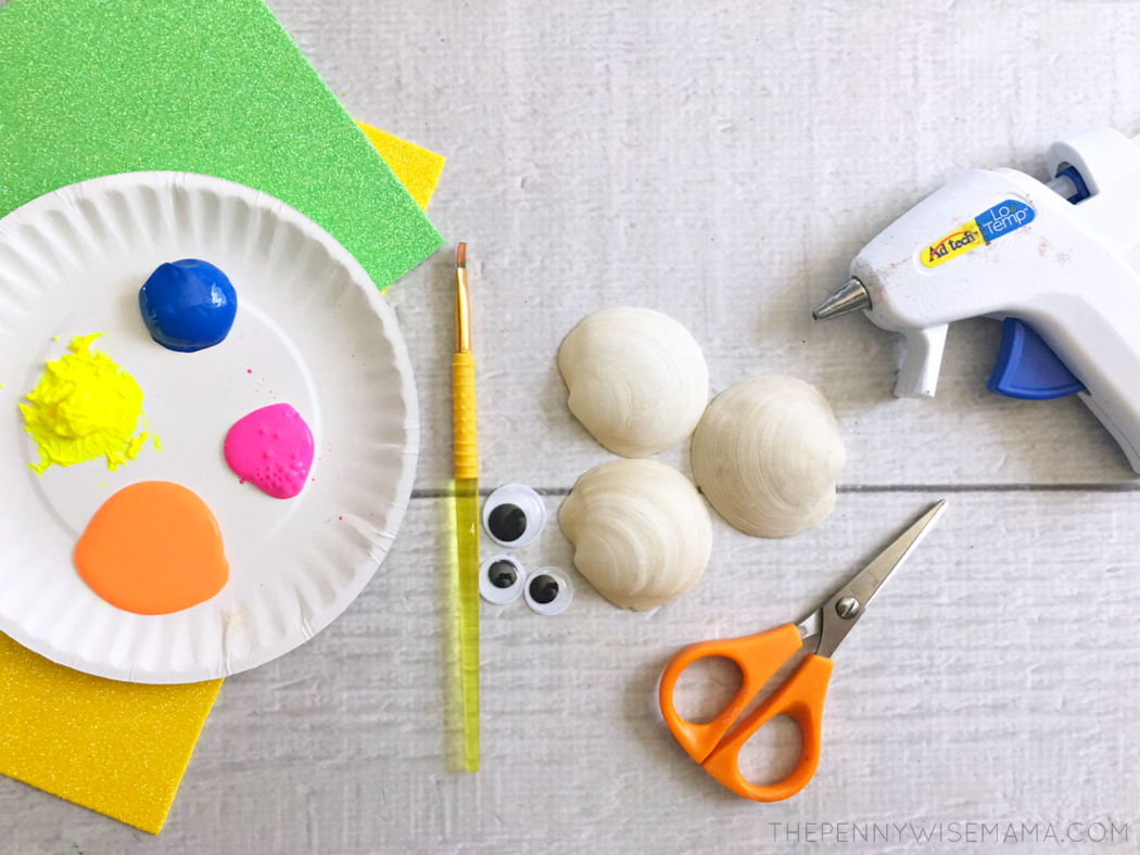 Cute Seashell Fish Craft – The PennyWiseMama
