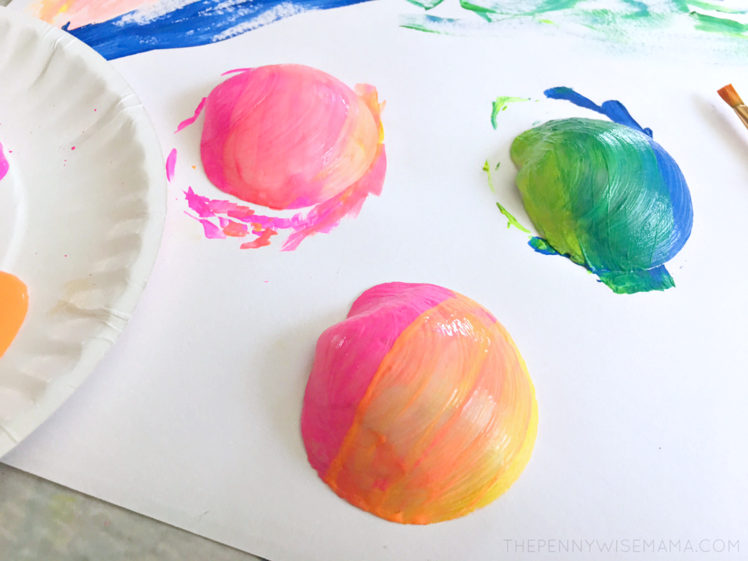 Cute Seashell Fish Craft – The PennyWiseMama