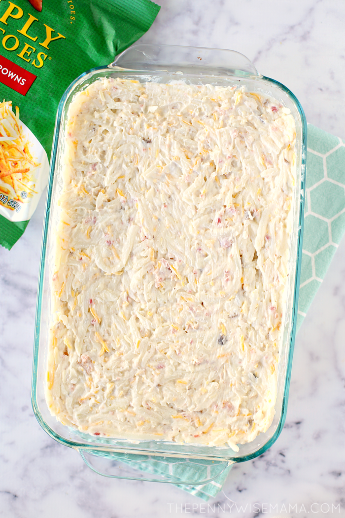 The Best Loaded Hashbrown Casserole – The PennyWiseMama