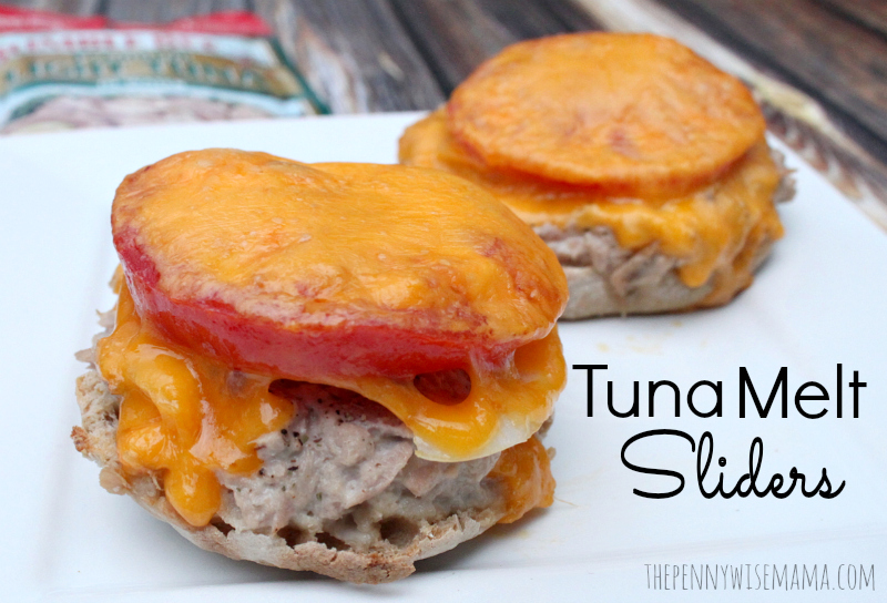 Easy Tuna Melt Sliders – The PennyWiseMama