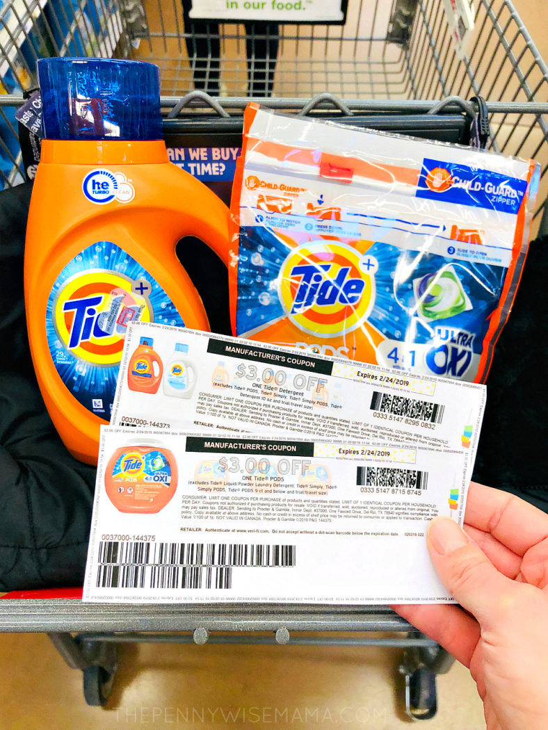 NEW $3 off Tide PODS or Tide Detergent Coupon – The PennyWiseMama